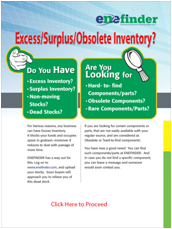 Excess Inventory / Obsolete Materials - Process Flow Chart